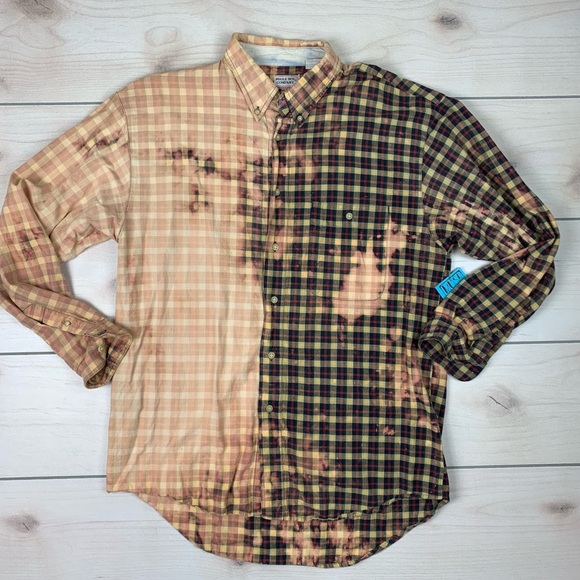 Bugle Boy | Tops | Vintage Destroyed Flannel Hand Deconstructed | Poshmark
